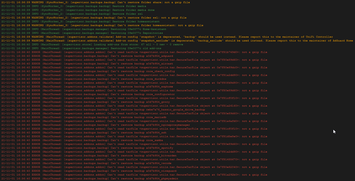 Unable to restore from backup · Issue #3281 · home-assistant/supervisor · GitHub