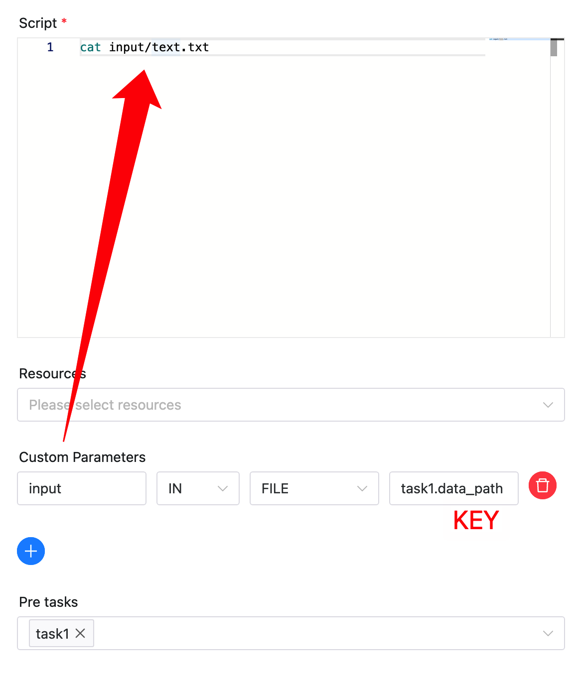 [Feature][Task] Transfer files between tasks · Issue #12479 · apache/dolphinscheduler · GitHub