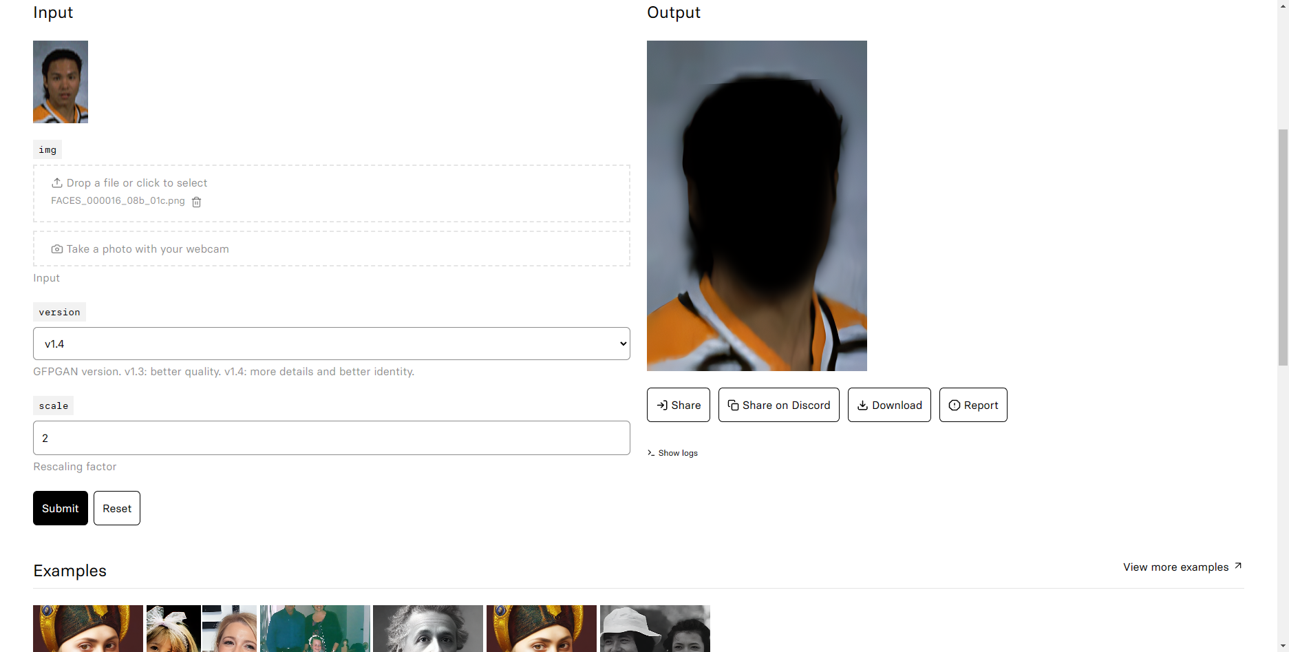 Both versions on Replicate (Tencent and xintao) needlessly censors faces · Issue #339 ...