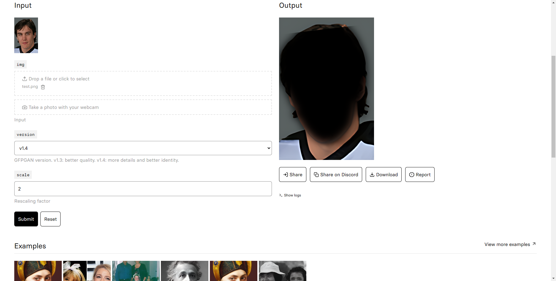 Both Versions On Replicate Tencent And Xintao Needlessly Censors Faces · Issue 339 3847