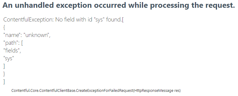 Basic Create Entry Problem · Issue #204 · contentful/contentful.net · GitHub