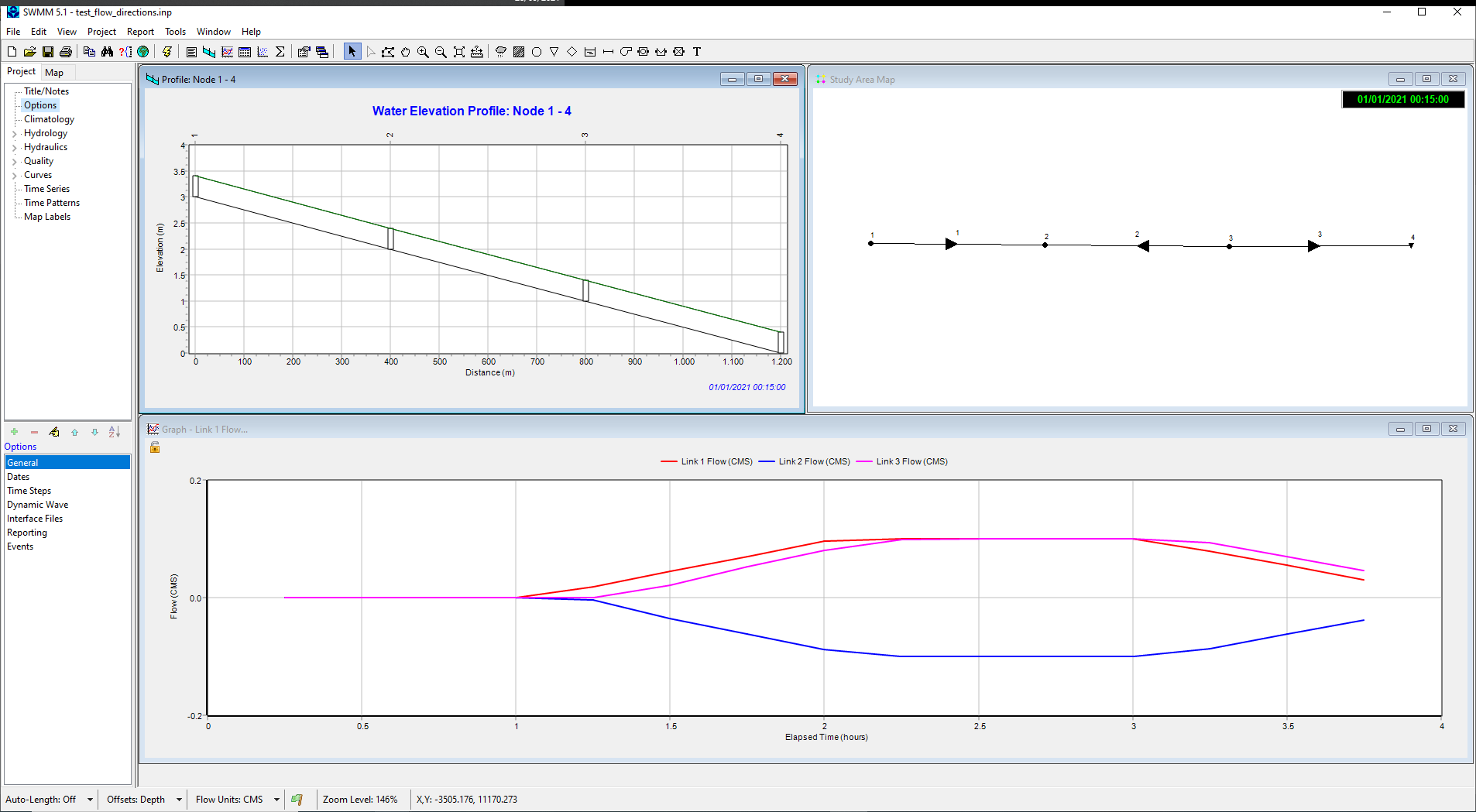 Wrong sign on flow (compared to SWMM5 definition) · Issue #302 · pyswmm ...