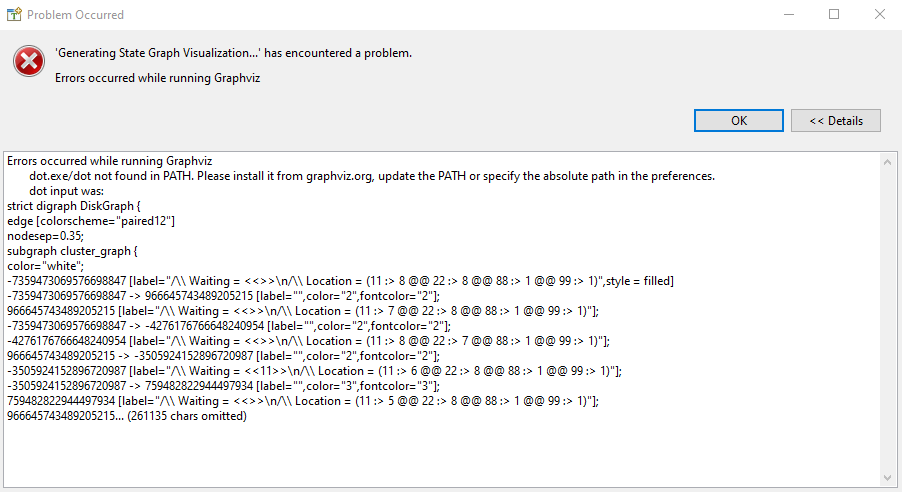 Toolbox Graphviz 2491 Error On Windows · Issue 675 · Tlaplustlaplus · Github