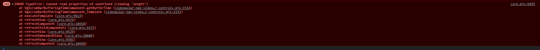 Not working with angular 13 · Issue #74 · videogular/ngx-videogular · GitHub