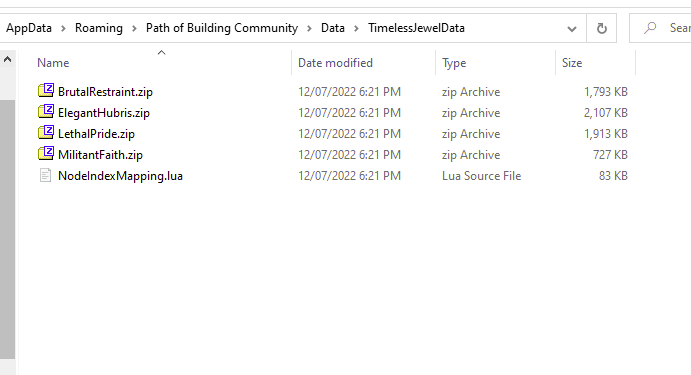 Error Loading Builds - "attempt to index nil value" re Timeless Jewel · Issue #4562 ...
