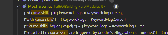 "Curse Cast Speed" node in "Whispers of Doom" ring applying to Hexblast cast speed · Issue #5170 ...