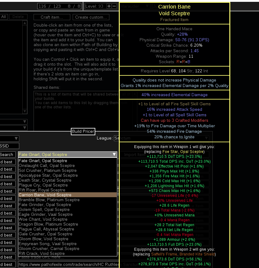 Reorder trade search items after search to respect dps order. · Issue #5341 ...