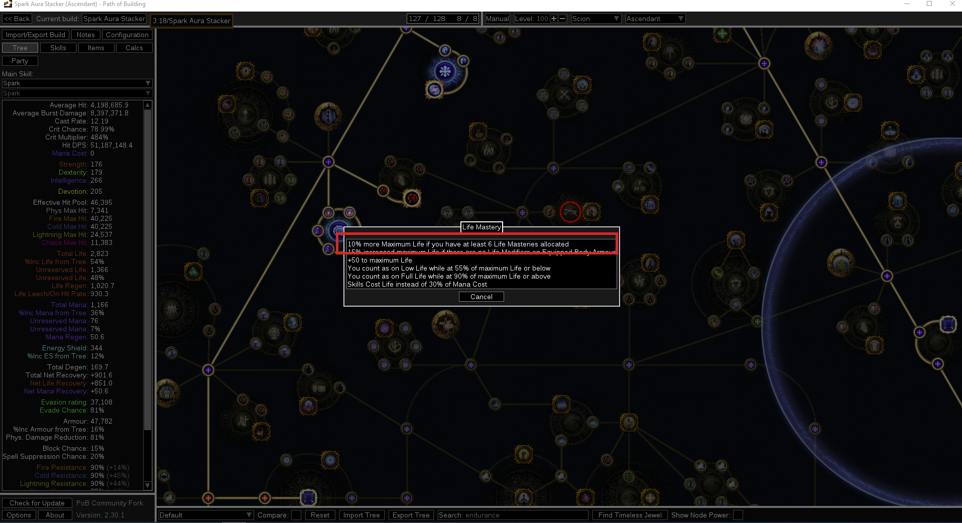 Crash when hovering 6 allocated masteries · Issue #6221 · PathOfBuildingCommunity/PathOfBuilding ...