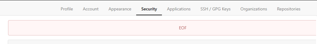 add new OpenID URI: EOF error · Issue #22461 · go-gitea/gitea · GitHub