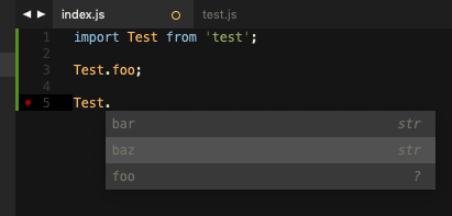 Completions not working for ES6 imports in tern_for_vim · Issue #657 · ternjs/tern · GitHub