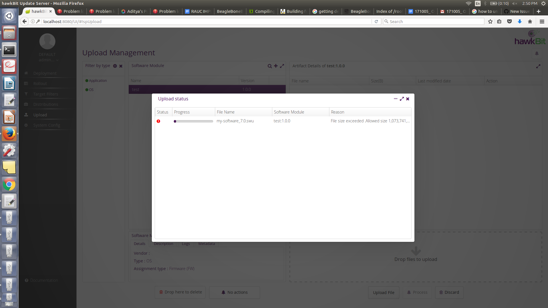 how to remove file size limit on upload artifact · Issue #589 · eclipse-hawkbit/hawkbit · GitHub