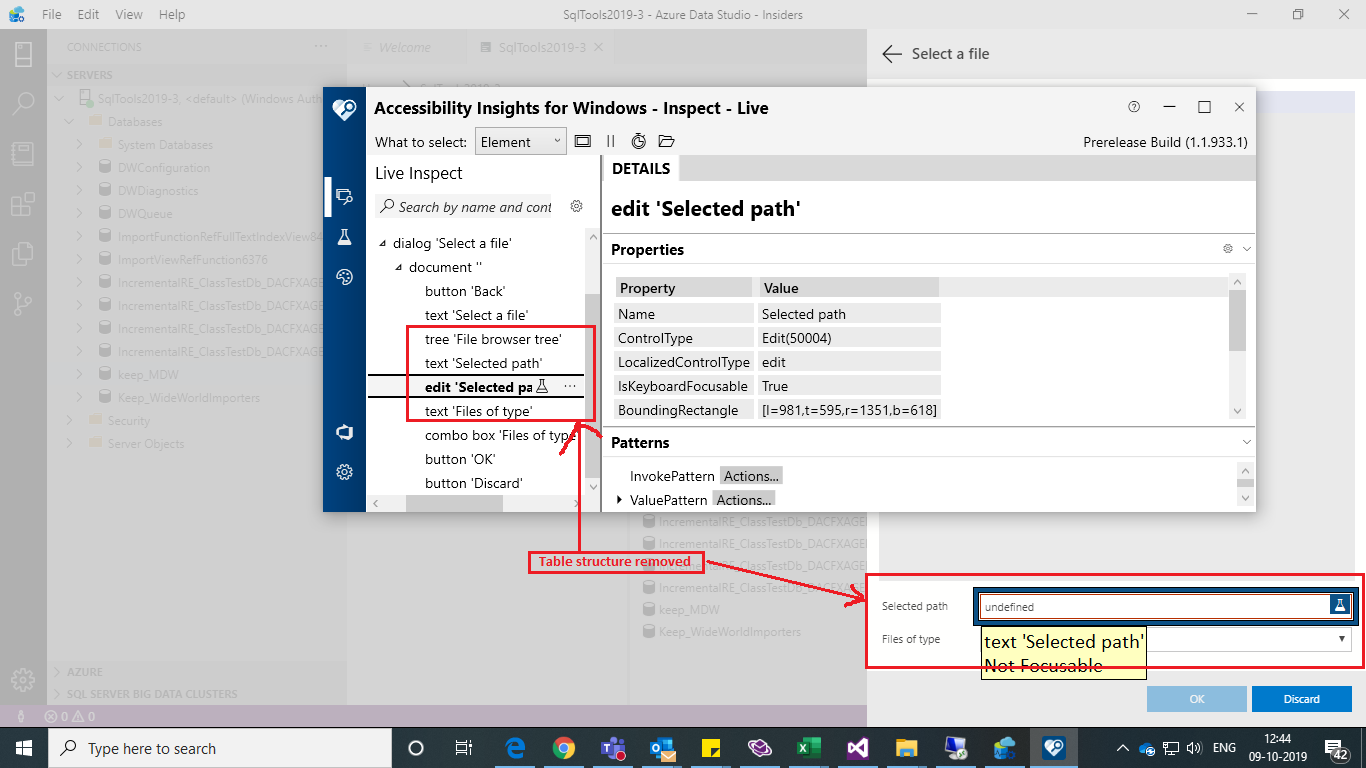 A11y_AzureDataStudio(Schema,Dacpac,Backup)_BackupDatabaseDialog-SelectAFileDialog_AI4D ...