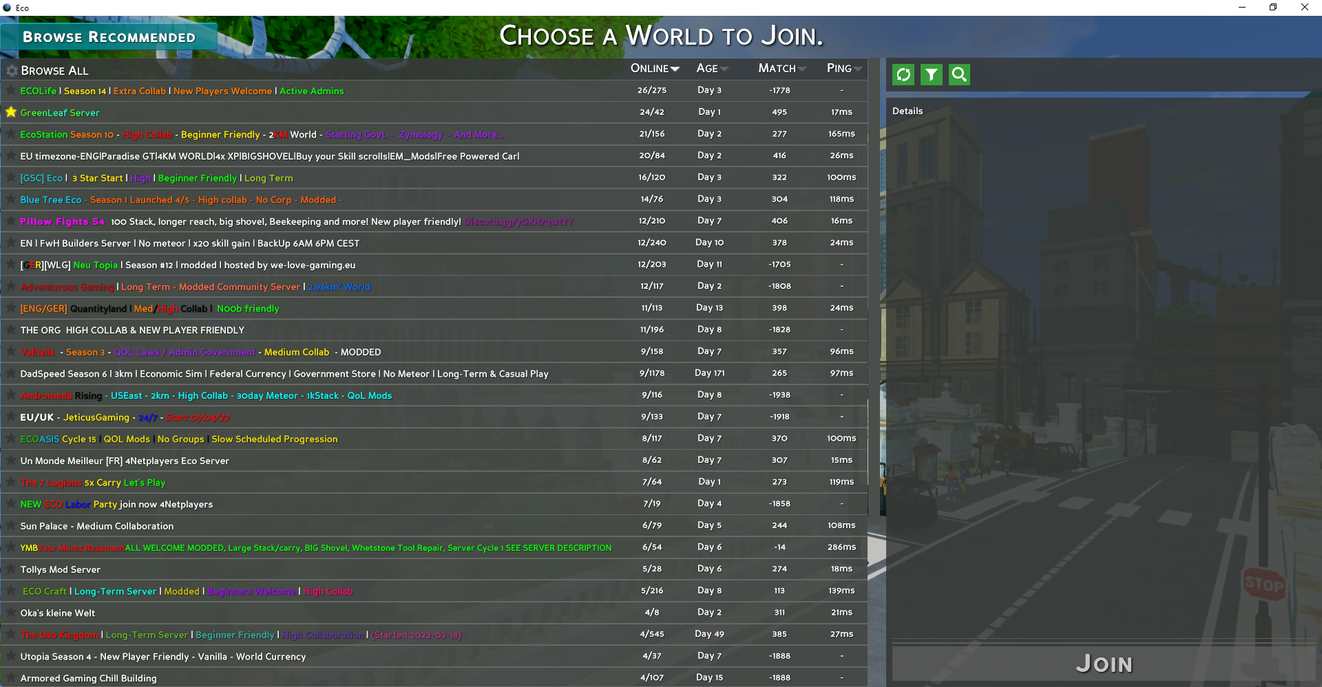 Ping issues · Issue #23076 · StrangeLoopGames/EcoIssues · GitHub
