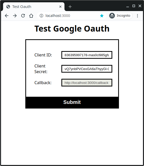 GitHub - awasthishubh/google-oauth: A google oauth system build with ...