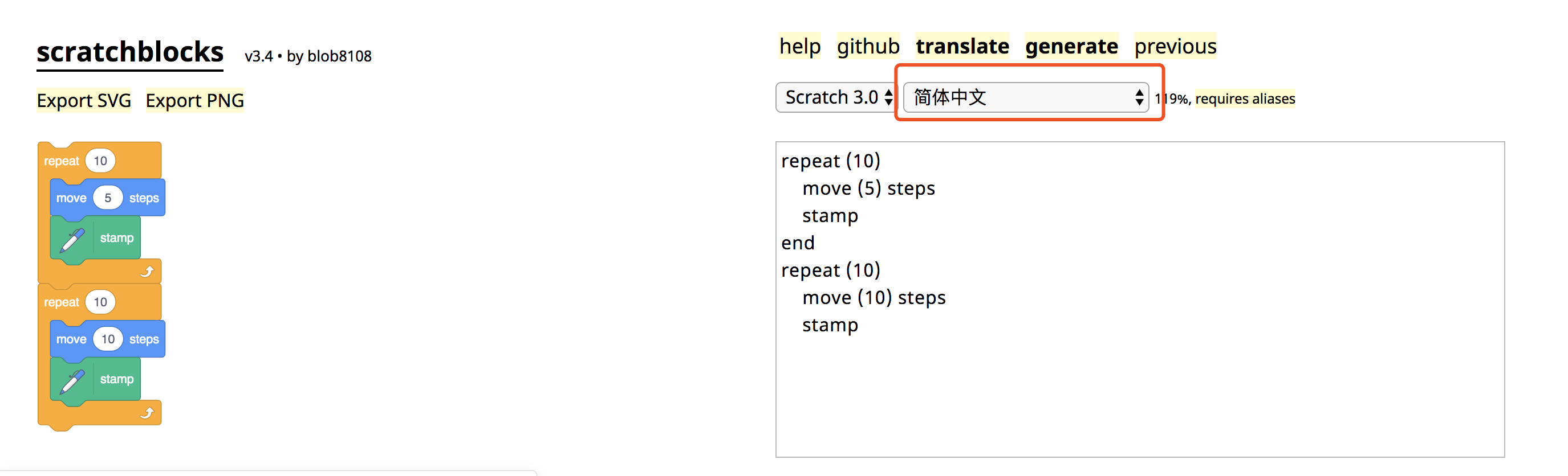 Scratchblocks Translations Are Not Working · Issue 321 · Scratchblocks Scratchblocks · Github