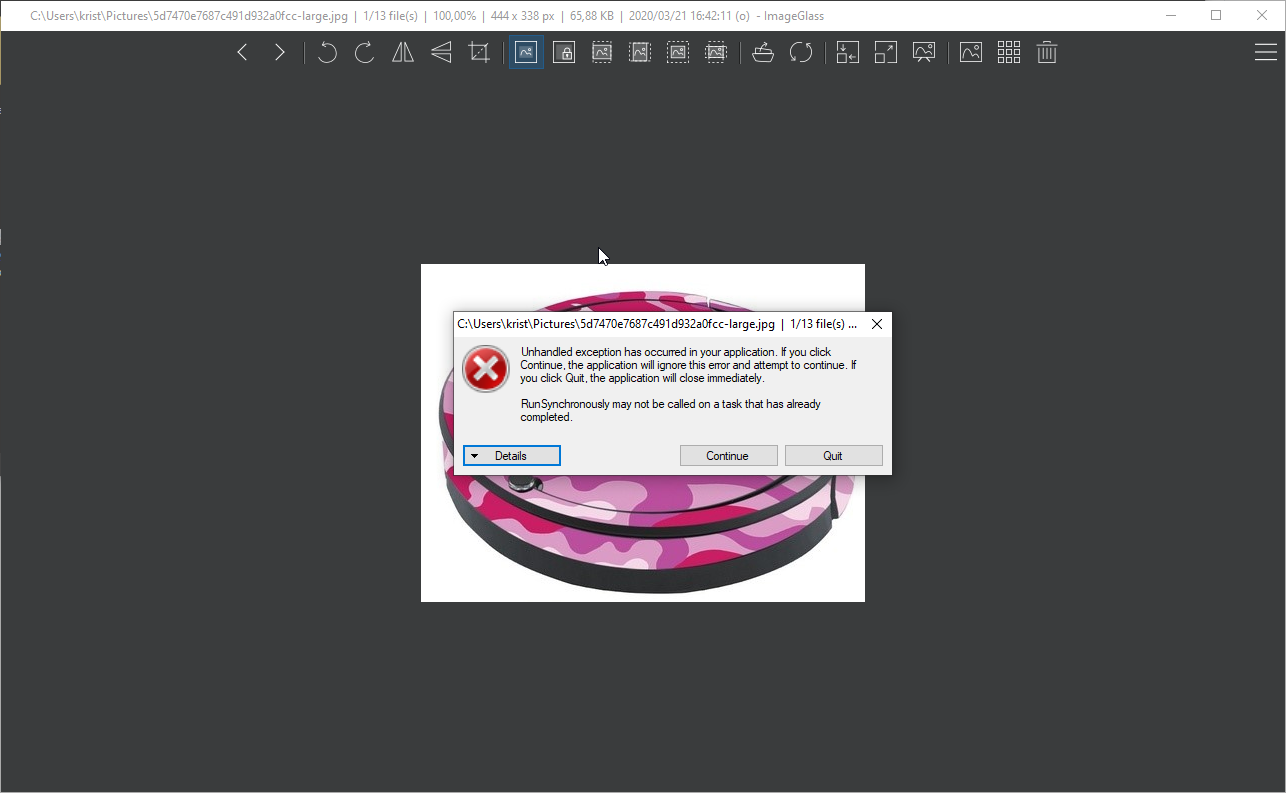Unhandled exception when using touchscreen to pinch and zoom JPEG · Issue #1006 · d2phap ...