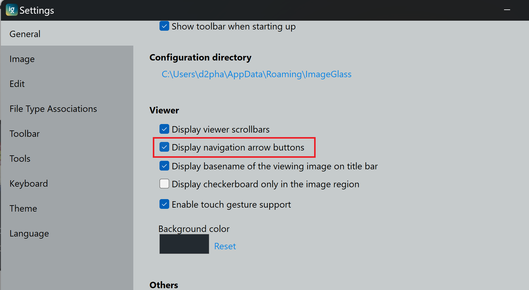 clickable areas in the screen [windowed mode/full screen] · Issue #1468 · d2phap/ImageGlass · GitHub