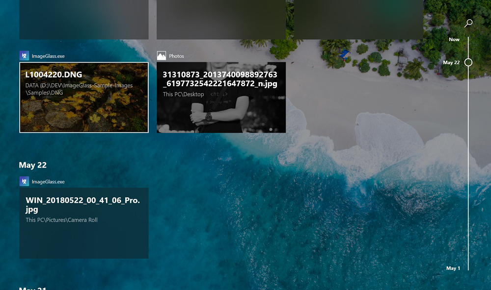 Add Support for the Windows 10 Timeline · Issue #350 · d2phap/ImageGlass · GitHub