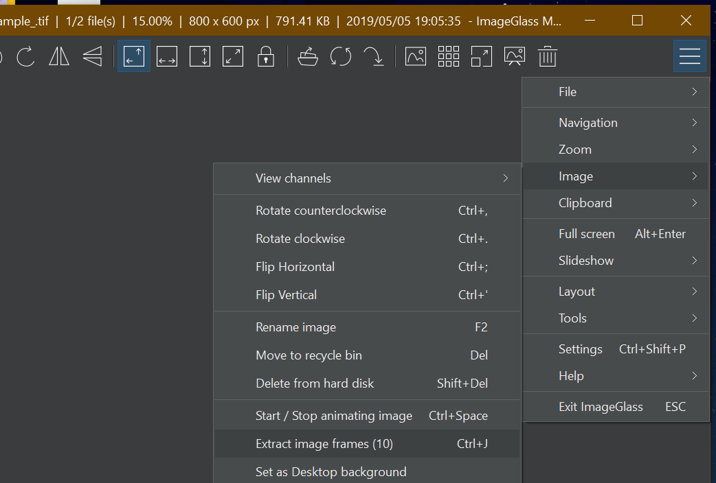 MultiPage Tiff files - Suggestion · Issue #238 · d2phap/ImageGlass · GitHub