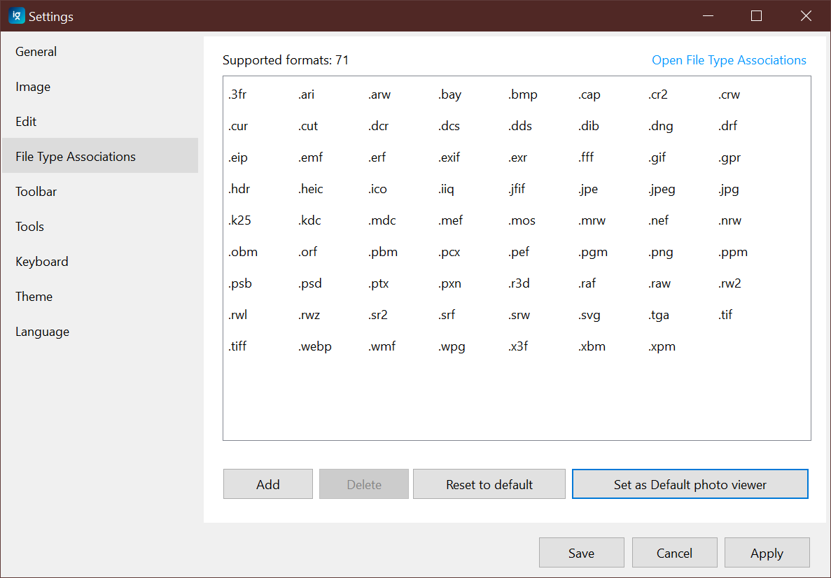 Fully integrated with Windows 10 Timeline · Issue #705 · d2phap/ImageGlass · GitHub