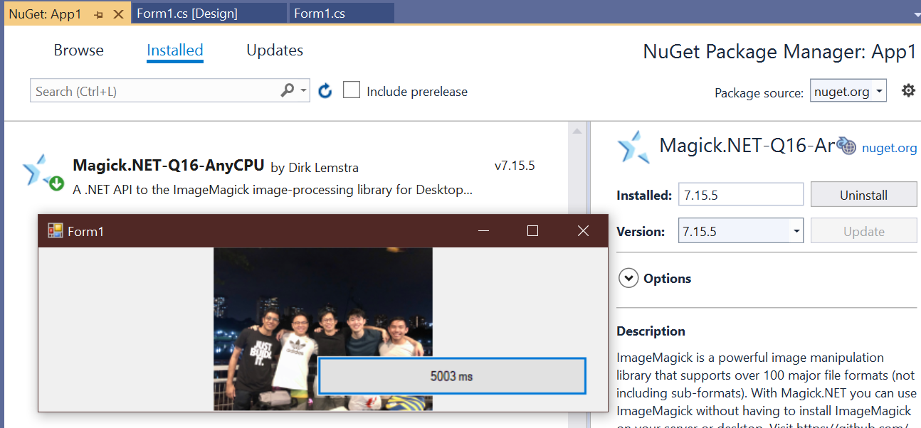 ImageMagick.NET v7.15.x is 4x slower than v7.14.x · Issue #594 · dlemstra/Magick.NET · GitHub