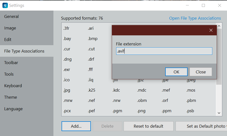 AVIF support · Issue #867 · d2phap/ImageGlass · GitHub