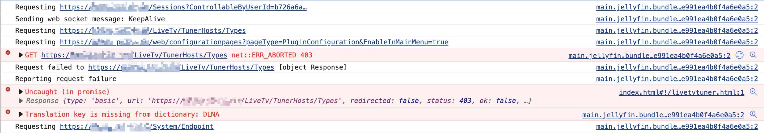 Issue Live Tv Unable To Select Tuner Type Dropdown Doesnt Display Options · Issue 4696