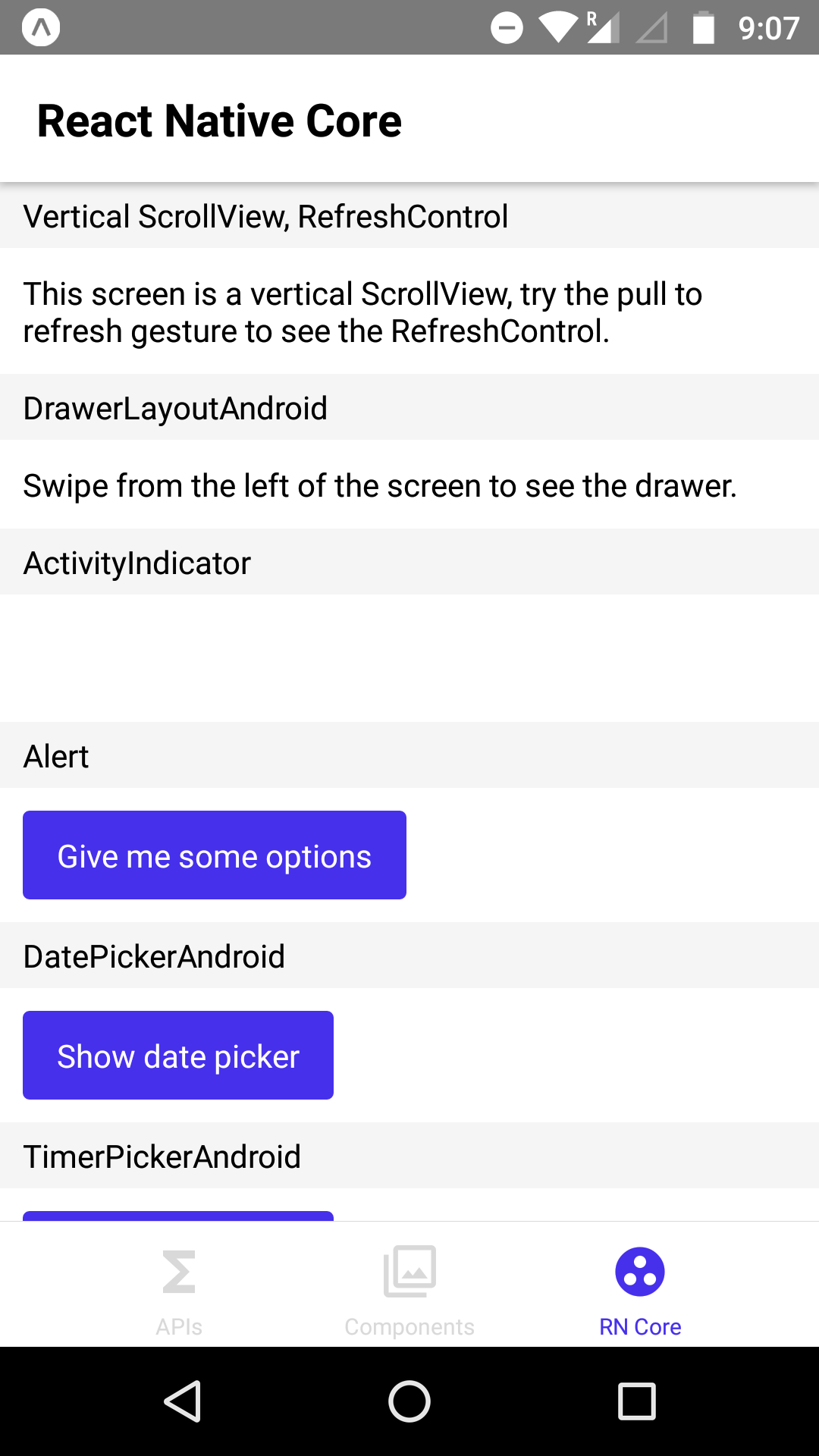ActivityIndicator Not Working in Moto G4 Plus running Android 7.0 · Issue #18229 · facebook ...