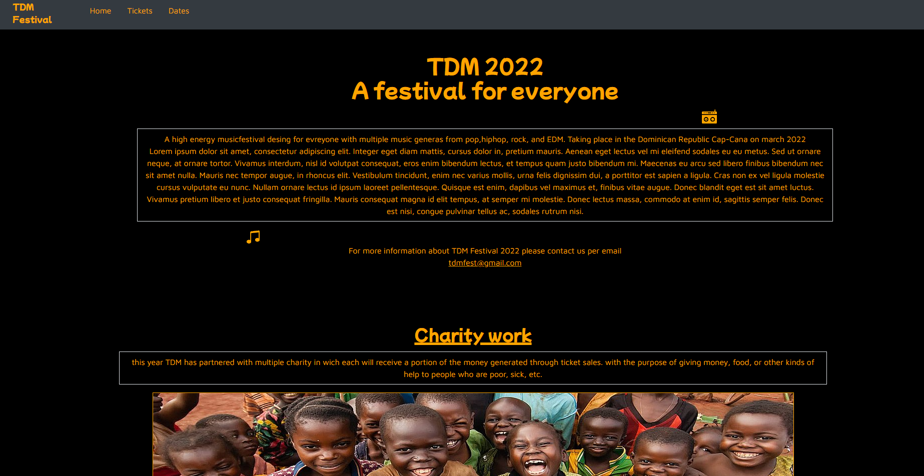 GitHub - HectorTorresE/capstone-project: A website for a music festival