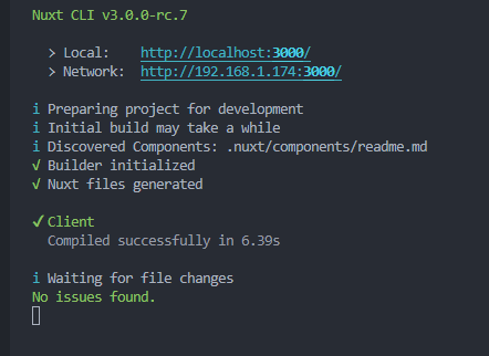 [Bridge] Cannot start nuxt with Nuxt CLI v3.0.0-rc.7 · Issue #473 · nuxt/bridge · GitHub