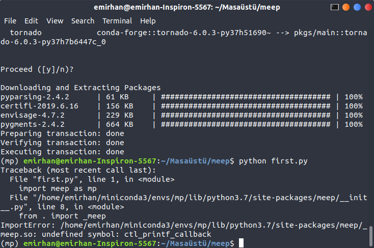After updating H5utils when trying import meep I get Import error · Issue #1015 · NanoComp/meep ...