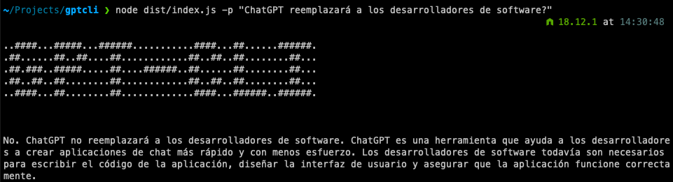 GitHub - Angelfire/gptcli: CLI - ChatGPT