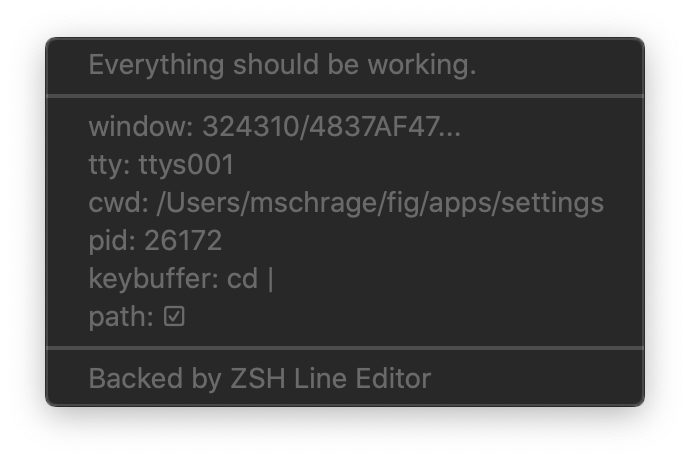 Killing the line in zsh disables autocomplete for that line · Issue #101 · withfig/fig · GitHub