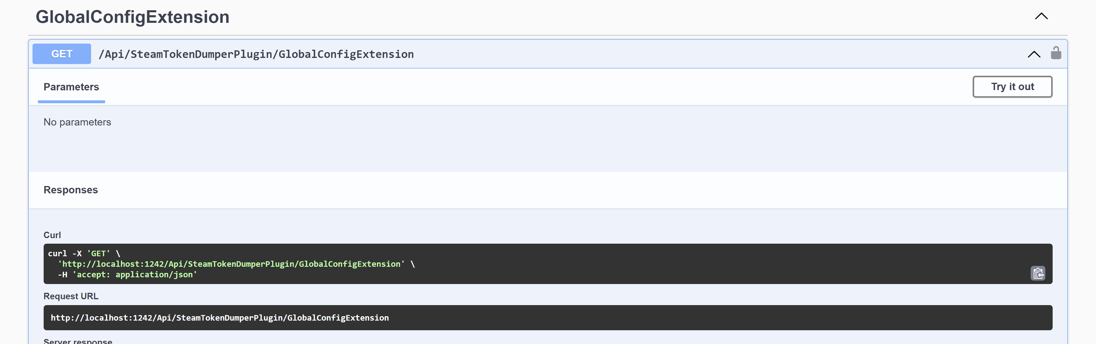 `apisteamtokendumperpluginglobalconfigextension` Returns 500 · Issue 2790 · Justarchinet 