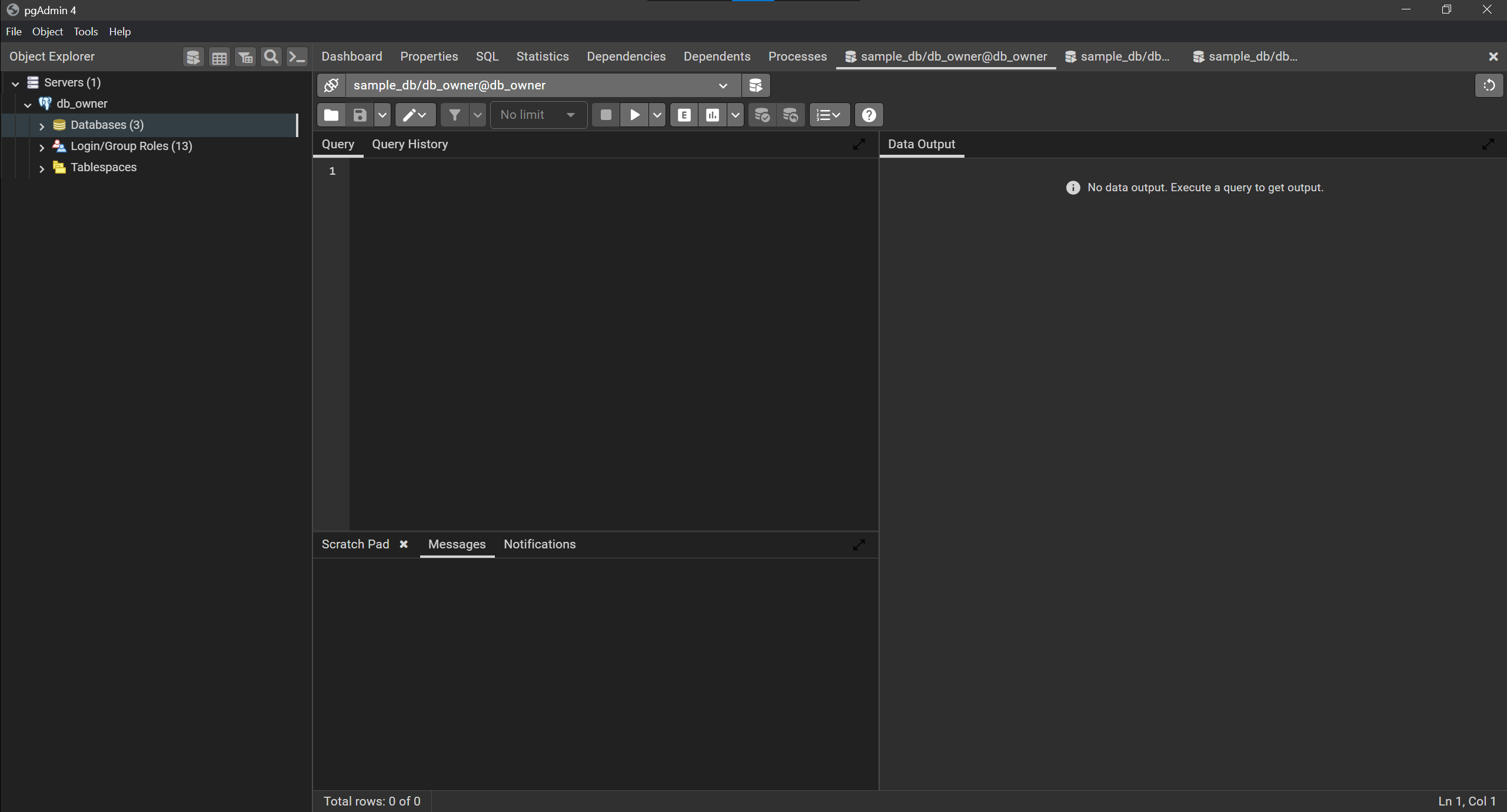 tabbed/dialogue panel backword/forward shortcut not responsive. · Issue #6808 · pgadmin-org ...