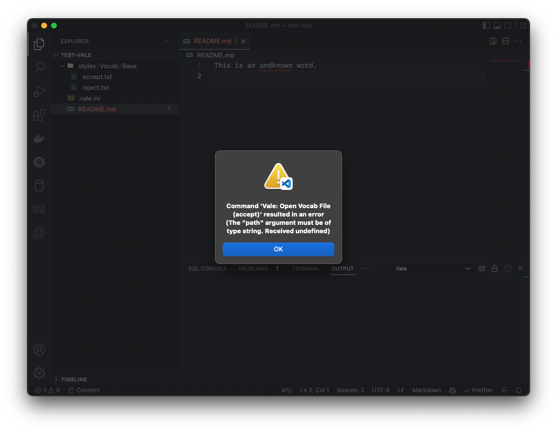 I Cannot Use Any Of The Functionalities Advertised For Vale Server · Issue 69 · Errata Aivale