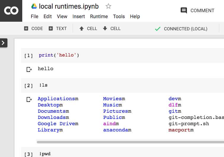 Local runtime error in colored text display · Issue #114 · googlecolab/colabtools · GitHub