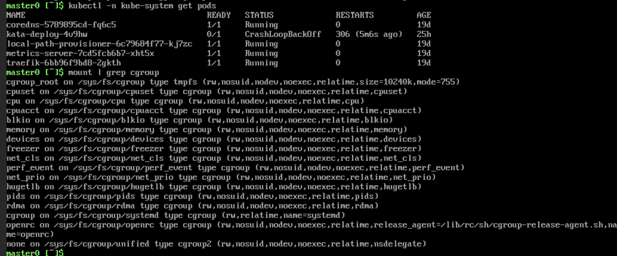Kata Deploy The Daemon Set Doesn T Work With Openrc · Issue 4028 · Kata Containers Kata