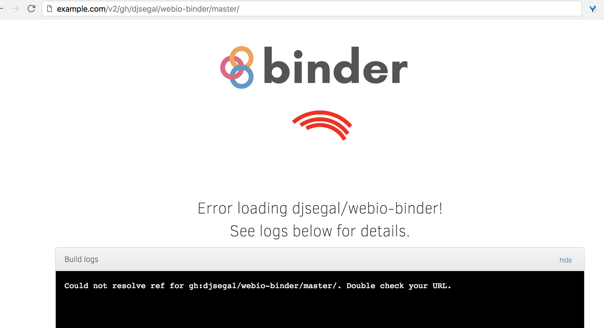 Trailing slash breaks binder link · Issue #495 · jupyterhub/binderhub · GitHub