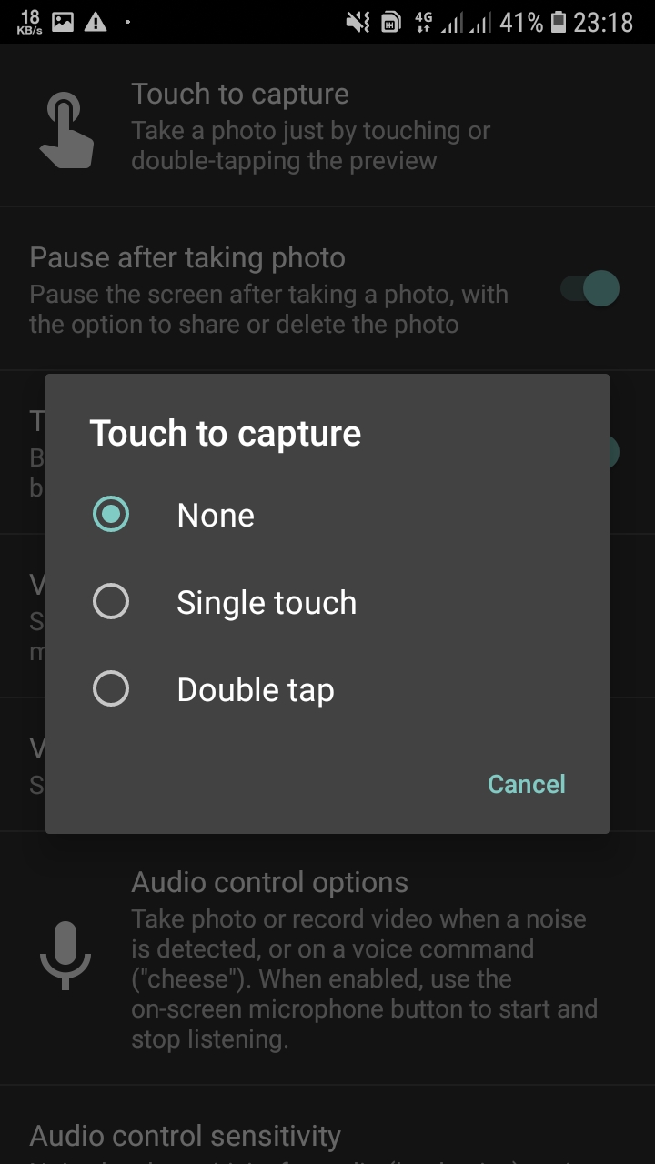 camera settings dialog button issue. · Issue #2687 · fossasia/phimpme-android · GitHub