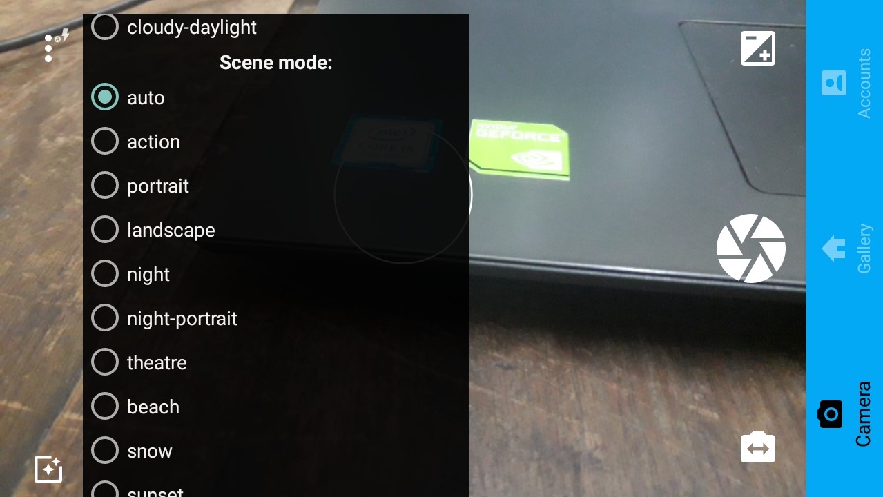 camera option issue in landscape mode. · Issue #2698 · fossasia/phimpme-android · GitHub
