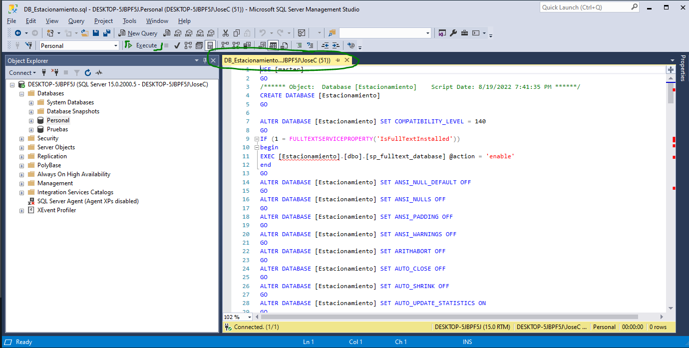 GitHub - JoseCalderonP/Estacionamiento