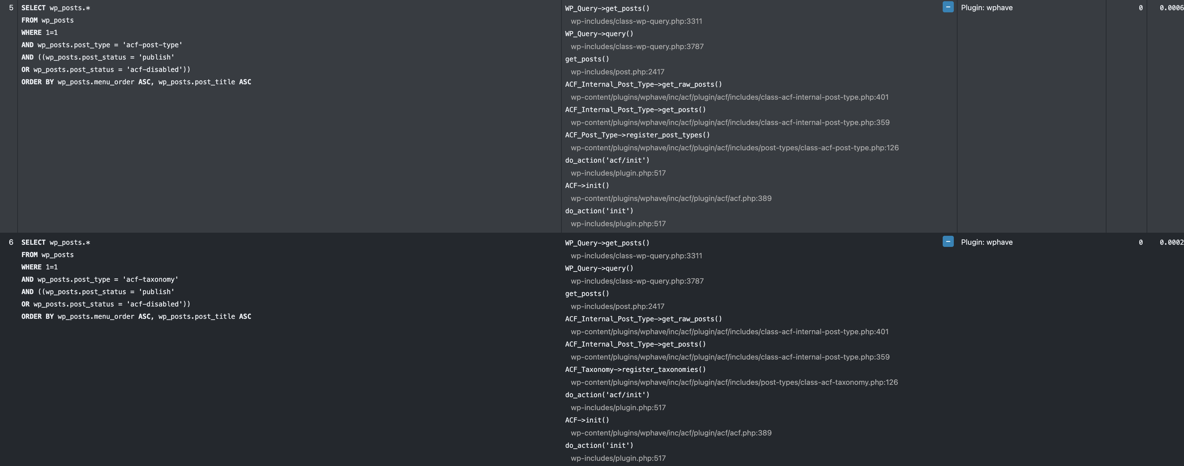 Acf Calls Additional Post Type And Taxonomy Database Queries On The Frontend · Issue 829 1378