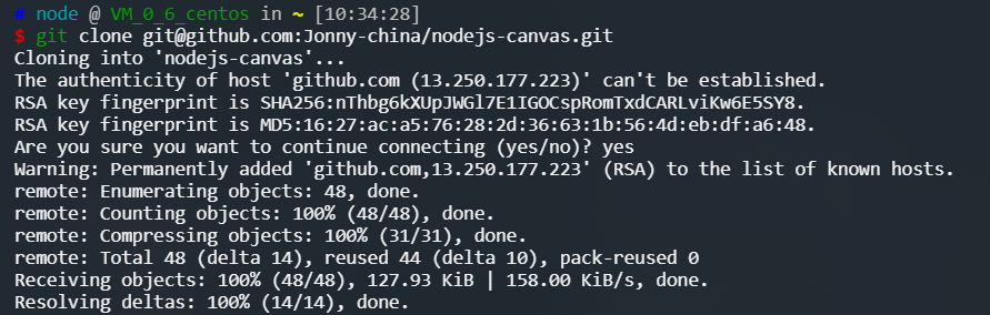 permission denied: git · Issue #4350 · Unitech/pm2 · GitHub
