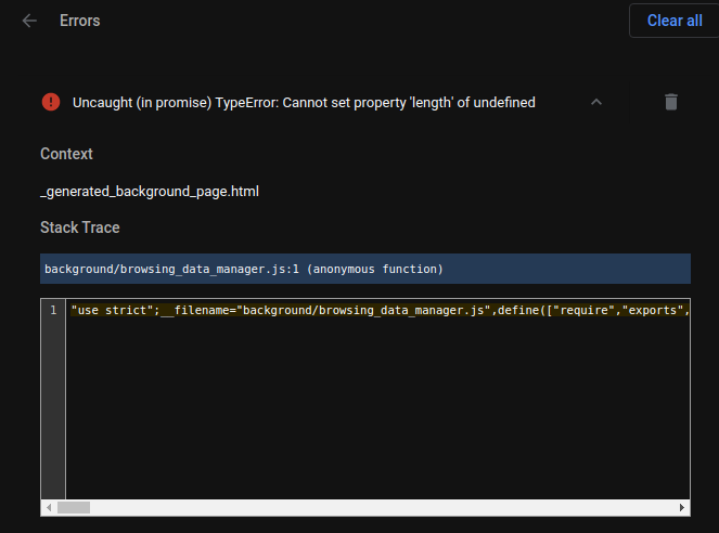Error on Vimium-C startup and on Vomnibar.activate · Issue #406 · gdh1995/vimium-c · GitHub