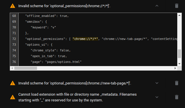 Error on Vimium-C startup and on Vomnibar.activate · Issue #406 · gdh1995/vimium-c · GitHub