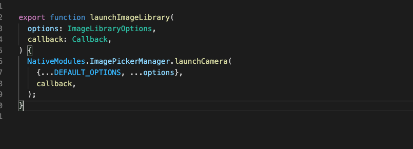 Launchimagelibrary Not Working On Vvnext1 · Issue 1452 · React Native Image Pickerreact