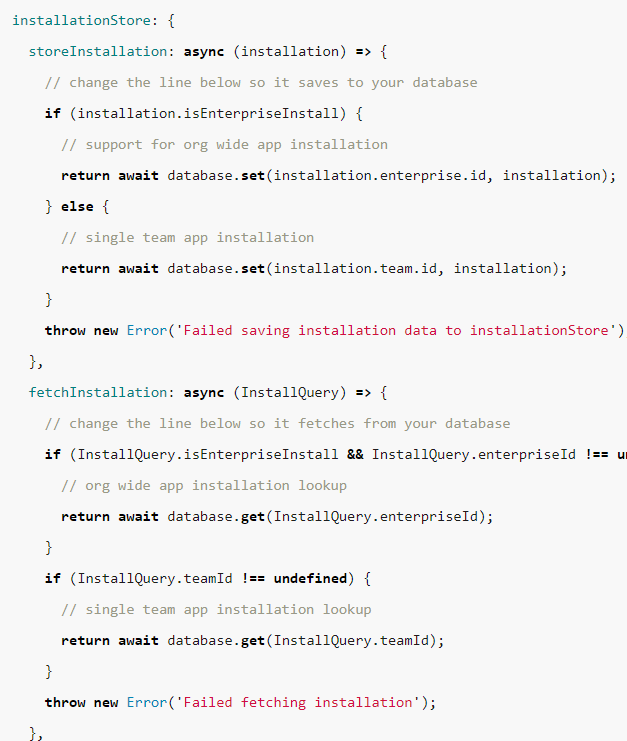 Saving Oauth2 0 Generated Token To External Db To Prevent Invalidation Of App Install · Issue