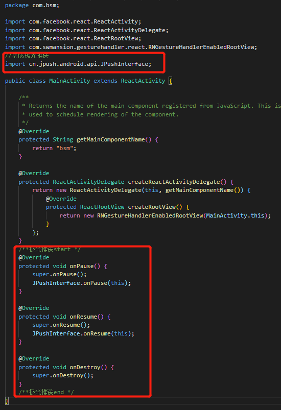 new JPushPackage(!BuildConfig.DEBUG, !BuildConfig.DEBUG) · Issue #654 · jpush/jpush-react-native ...