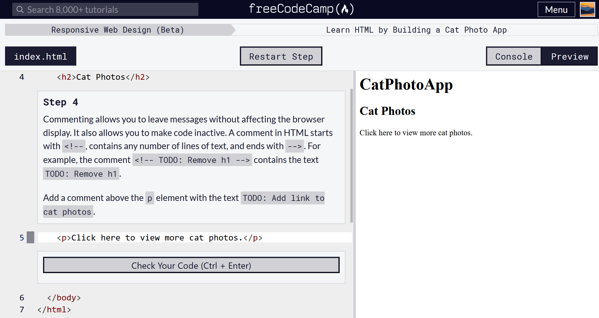 Suggestion for beta Responsive web course: format instructions · Issue ...